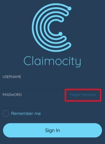 How to login and create a password