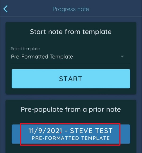 How to Start a Note