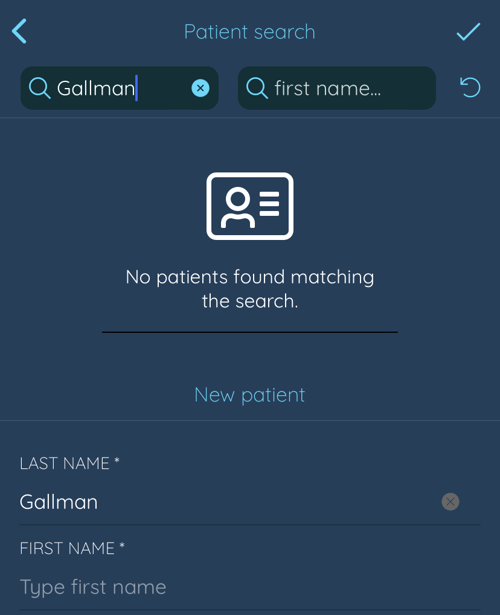How to Add a New Patient